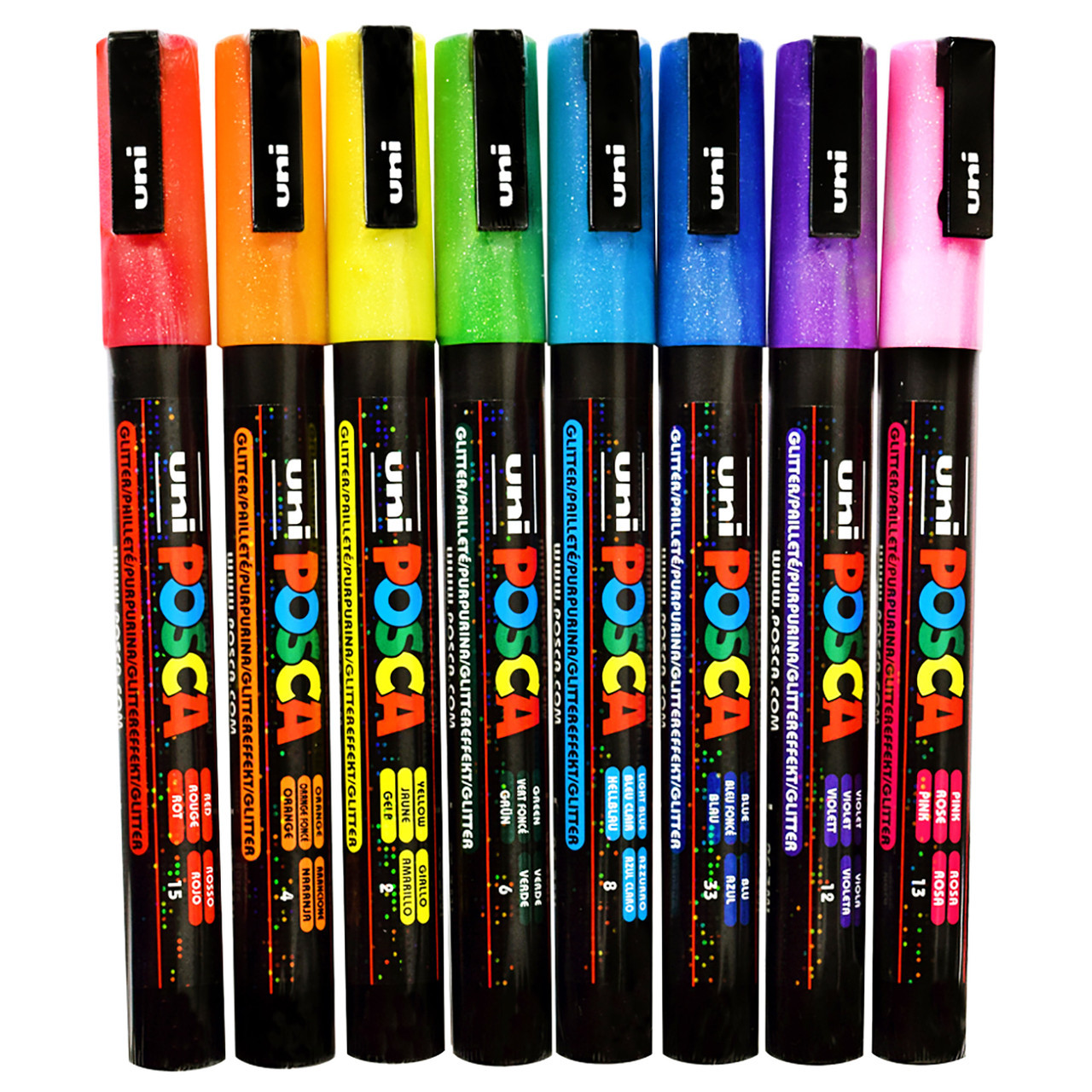 Ultimate Posca Marker Rock Decorating Set w/ Zip Up Storage Case
