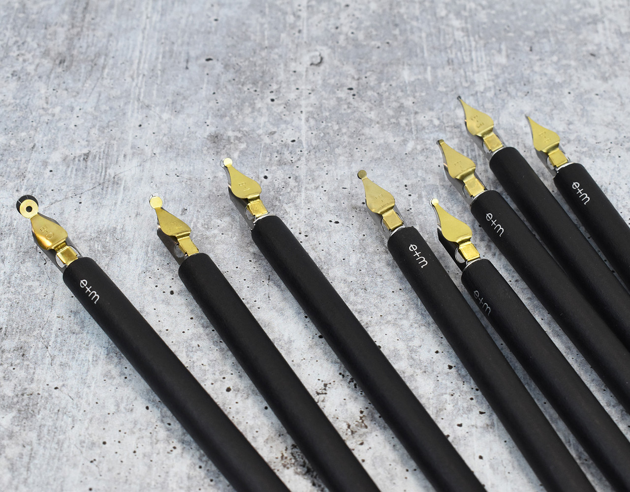 Speedball C Broad-Edge Nibs with Three Reservoirs