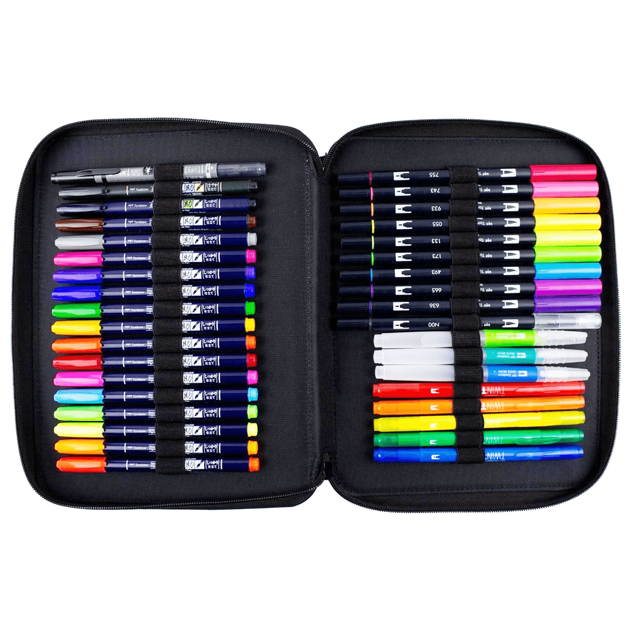 Ultimate Posca Marker Rock Decorating Set w/ Zip Up Storage Case