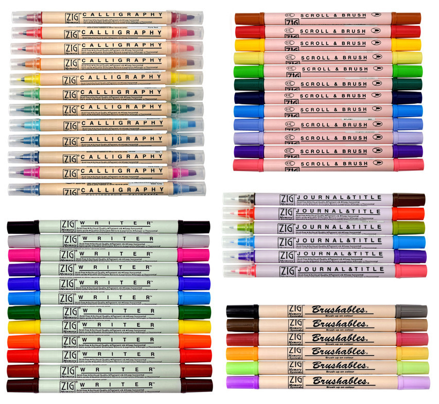 Ultimate Posca Marker Rock Decorating Set w/ Zip Up Storage Case