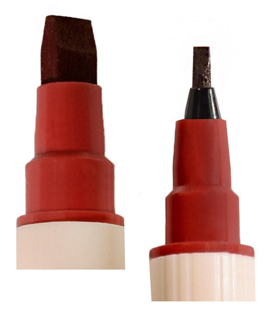 Calligraphy & Chisel Tip Markers
