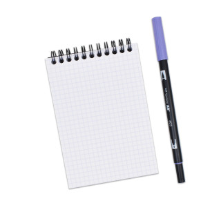 Whitelines Wirebound Notebook, Lined 8.5X11