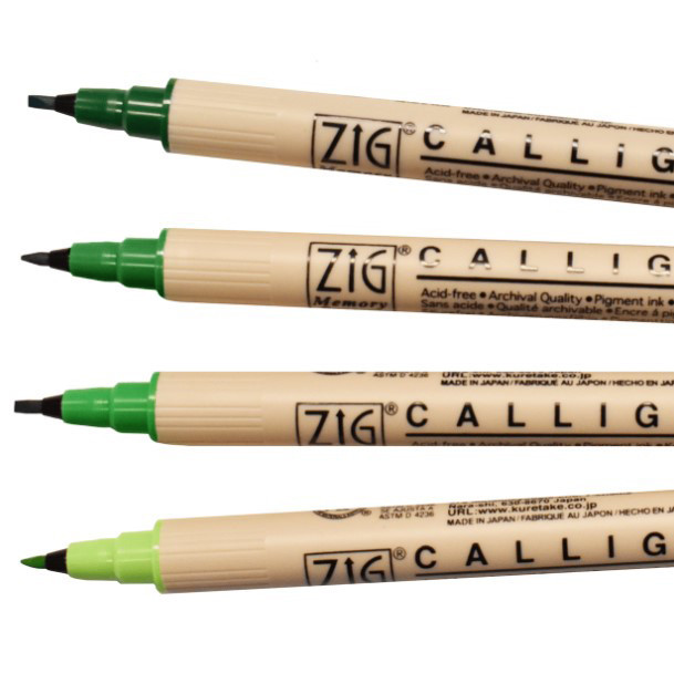 Zig Memory System Calligraphy Marker