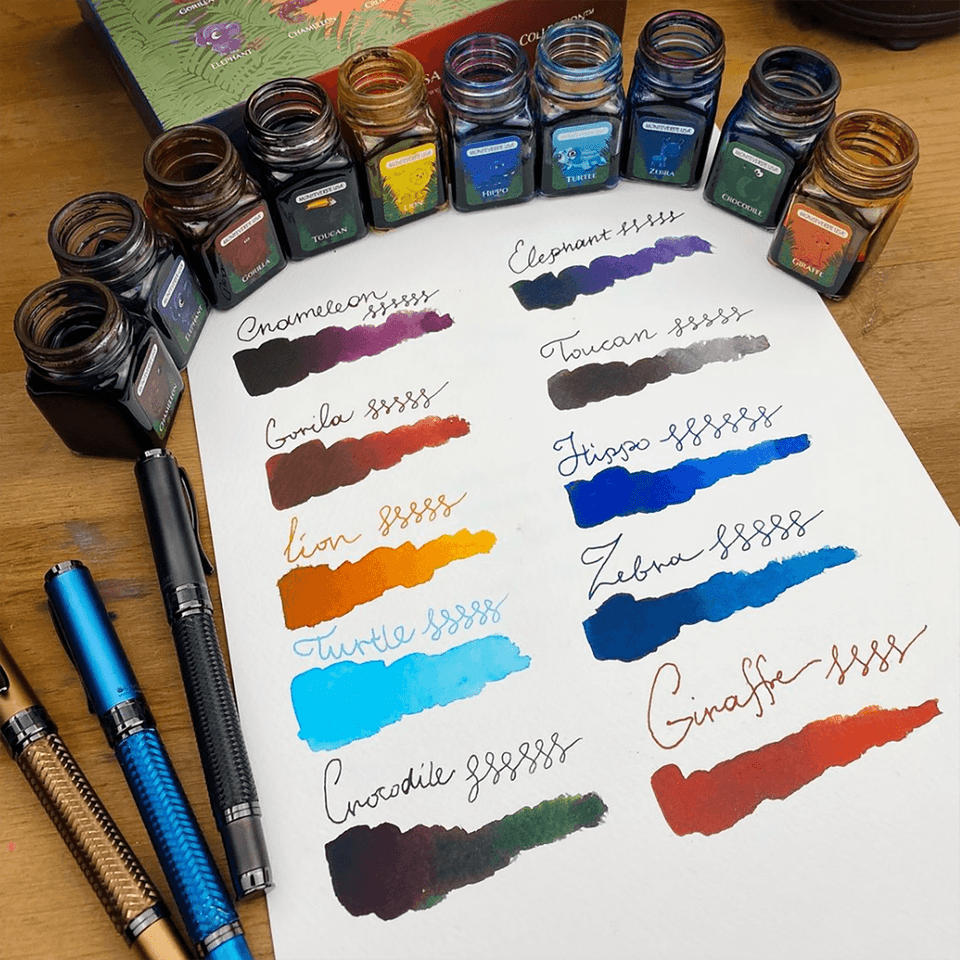 Monteverde Bottle Ink 30 mL, Jungle Collection