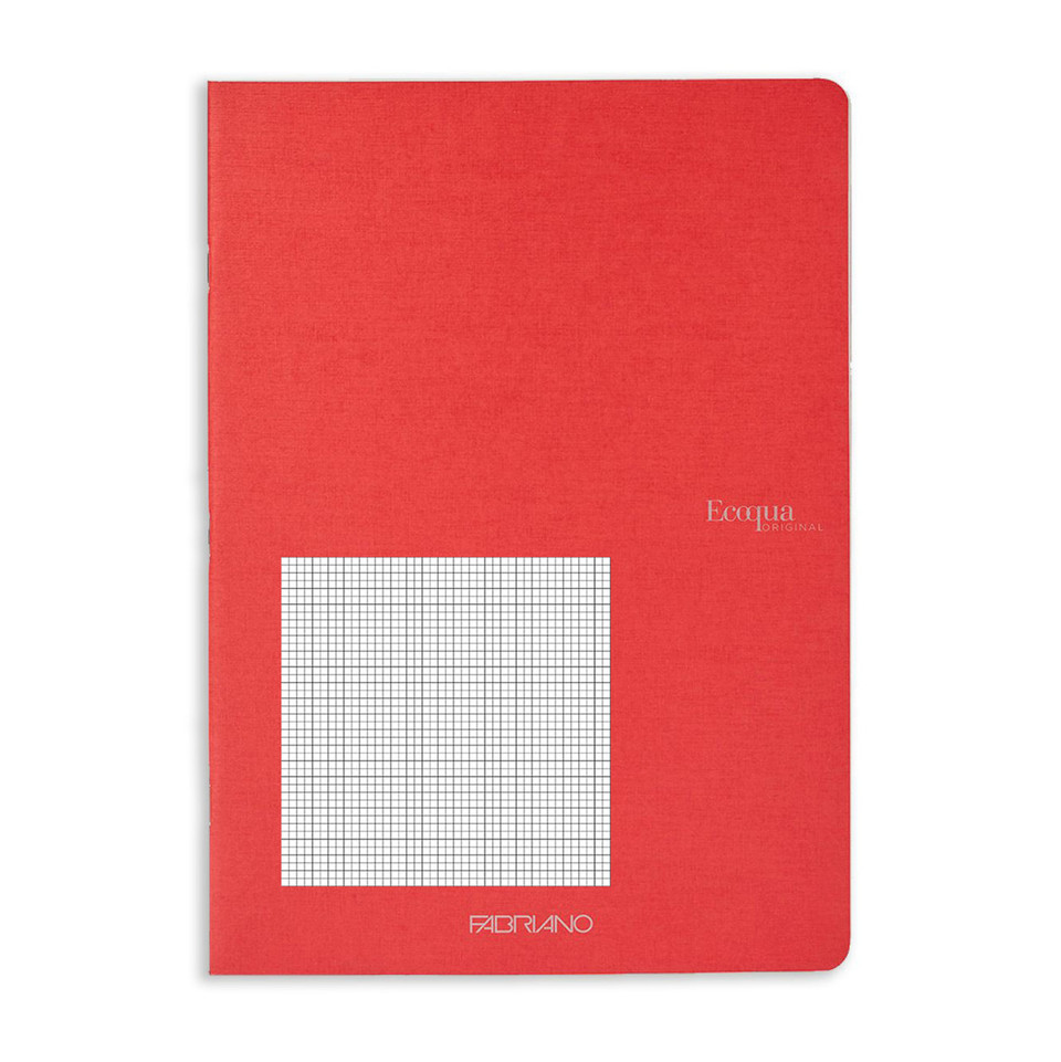Fabriano EcoQua A5 Spiral Bound Grid Notebook