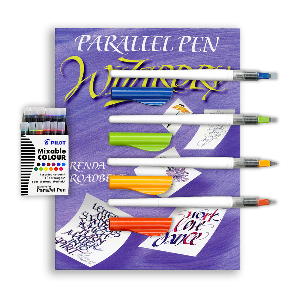 Pilot Parallel Pen, Set of Original Sizes