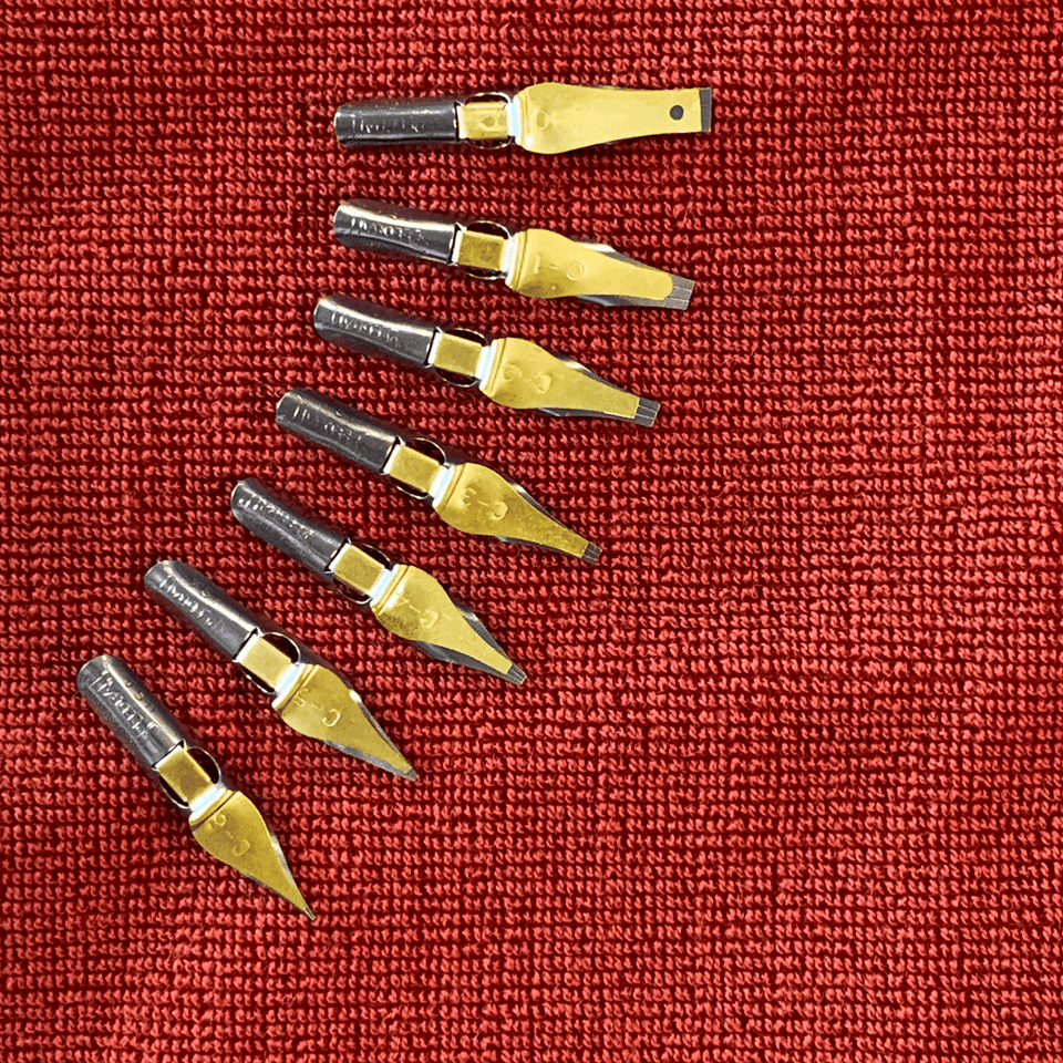 Broad Edge Nibs