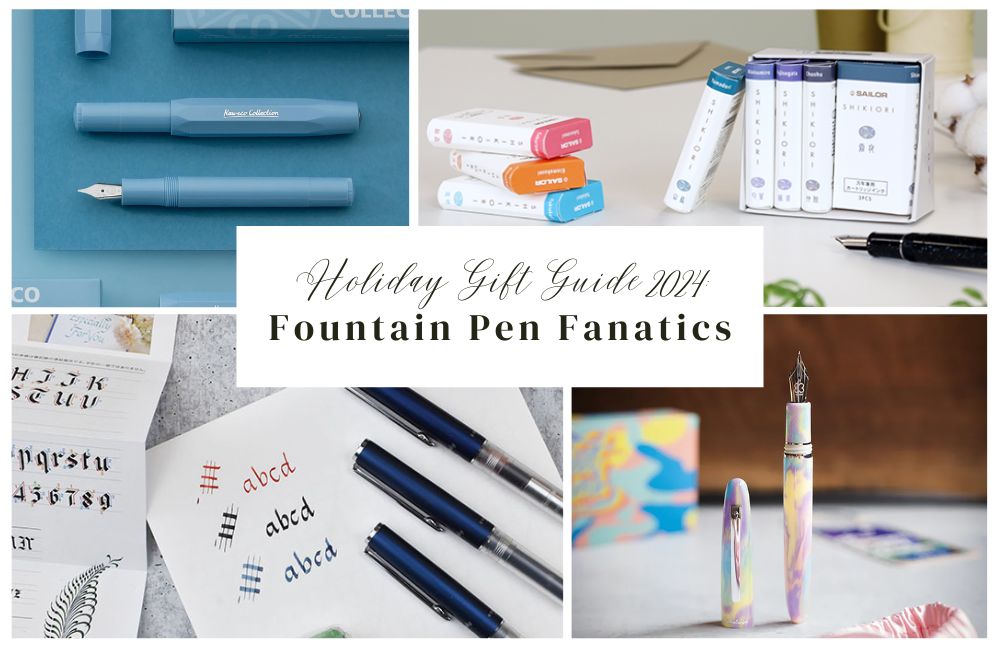 Holiday Gift Guide 2024: Fountain Pen Fanatics - Paper and Ink Arts