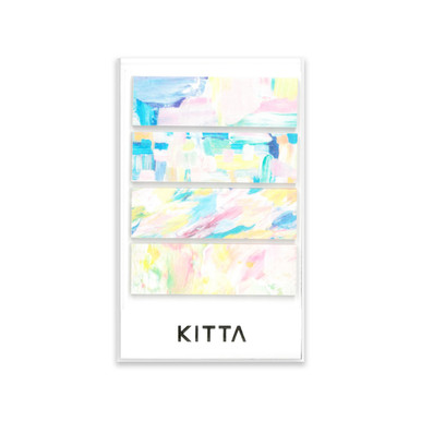 KITTA Basic Washi Tape Pack 15mm, Paint Set