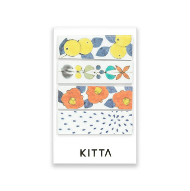 KITTA Basic Washi Tape Pack 15mm, Pottery
