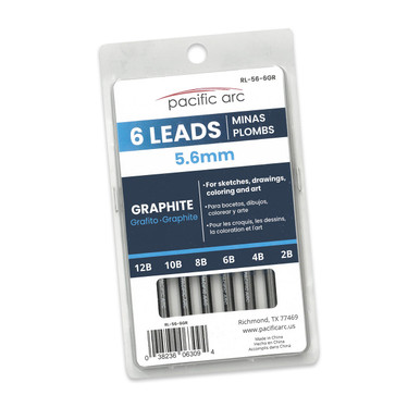 5.6mm Lead, Graphite 6pk