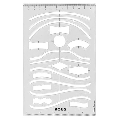 KOUS Ruler Line Template