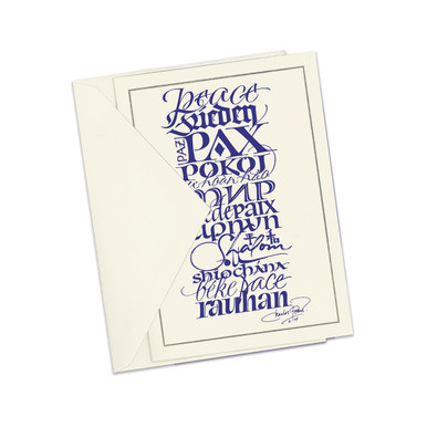 Peace Greeting Card with Envelope