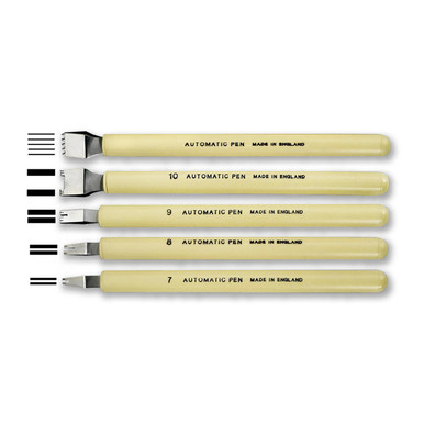 Set of 5 Split Automatic Pens (7, 8, 9, 10, & 5 Line)