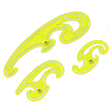 French Curve set of 3