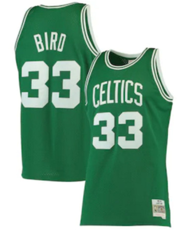 Boston Celtics #33 Larry Bird Home Jersey