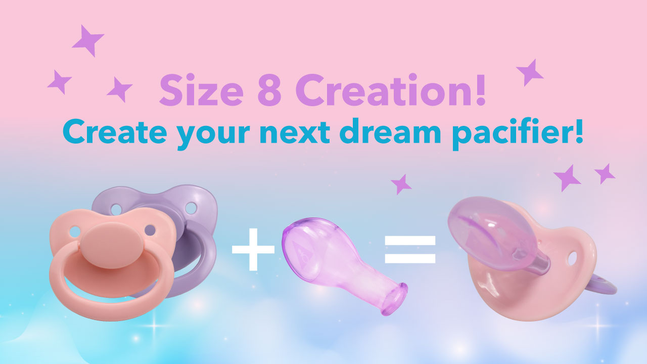 Size 8 Creations | Make your next dream pacifier! - Pacifier Addict
