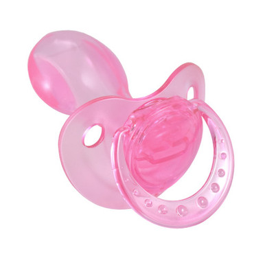 Pacifier Addict | Small Shield Adult Orthodontic Pacifier - Pink