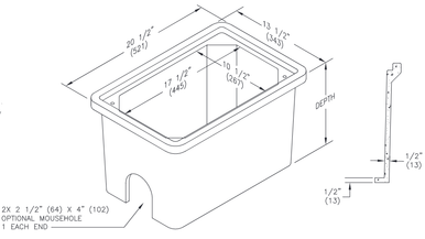 Quazite Box Sizes Quazite Underground Enclosure Assembly, Blank Cover,