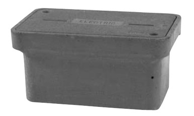 Quazite Handhole PG4848BA36-D-HA_ _ Open Bottom Box With Divider