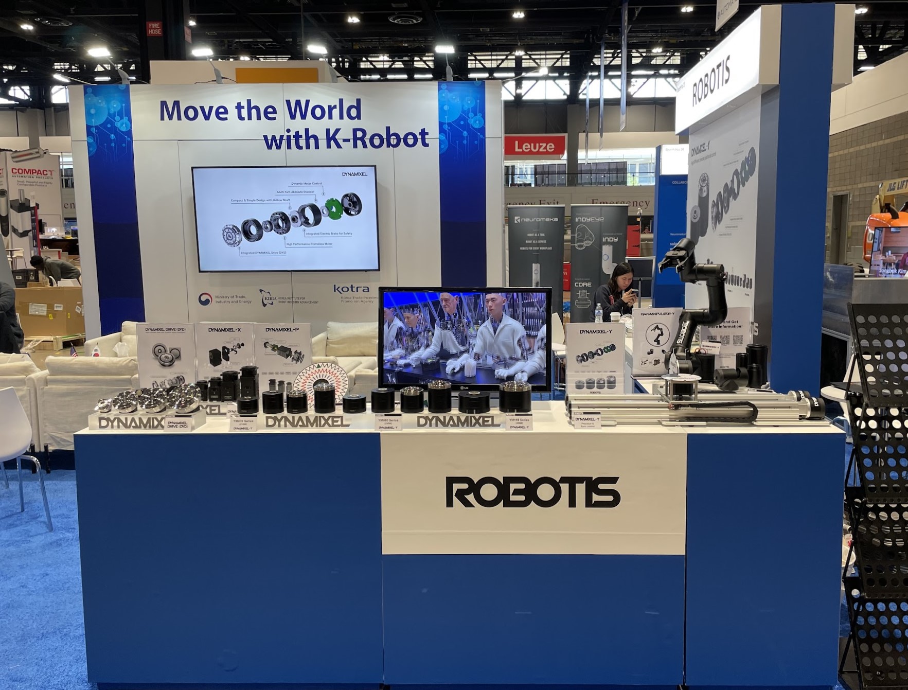 Entering the US market with the new product 'Dynamixel-Y', participating in 'Automate 2024 ...