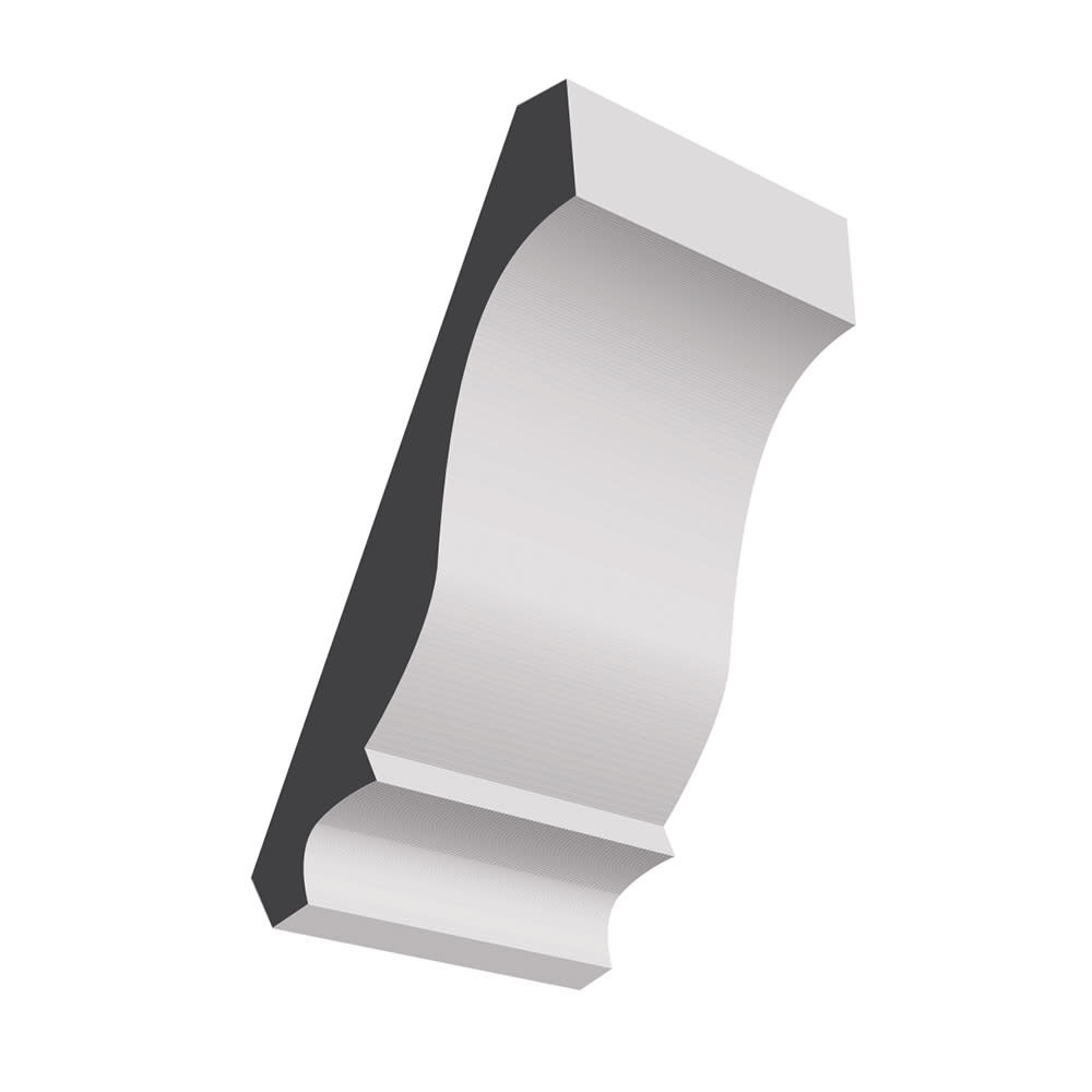 Crown Moulding #45 - Primed MDF - 16' - Seconds and Surplus