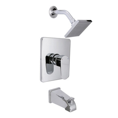 Reflection Tub & Shower Faucet - Polished Chrome