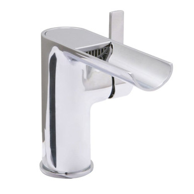 Huntington Brass Reflection Single Hole Open Channel Faucet - Polished ...