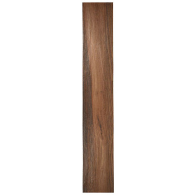 A699 Chocolate Brown 6" x 36" Wood Look Porcelain Tile | Seconds & Surplus