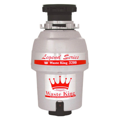 Waste King Legend Series 3200 3/4 HP Garbage Disposer - Seconds and Surplus