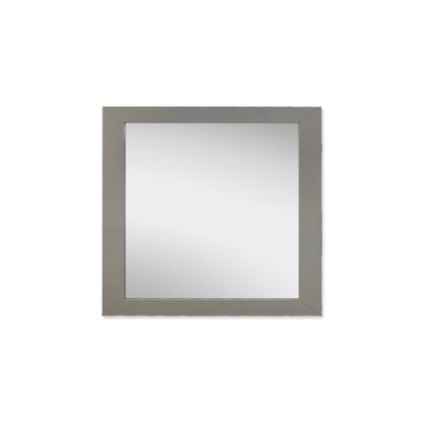Gray Framed Mirror 36" x 32" | Seconds & Surplus