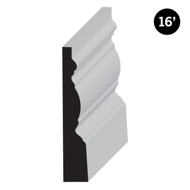 Base B322 Moulding - 16' | Seconds & Surplus