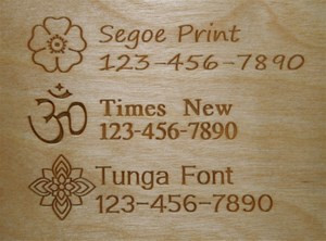 Add Custom Engraving and Leg Carving - MeditationBench.com
