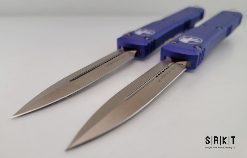 Microtech Ultratech D/E OTF Auto Purple & Bronzed 122-13PU @ SRKT ...
