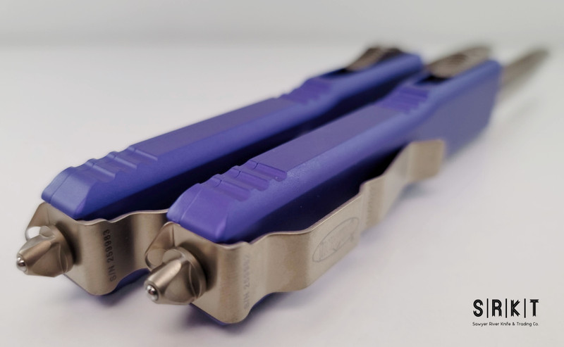 Microtech Ultratech D/E OTF Auto Purple & Bronzed 122-13PU @ SRKT ...