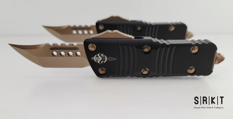 Microtech Signature Series Hellhound Troodon-M Bronze 819-13S CA Legal ...