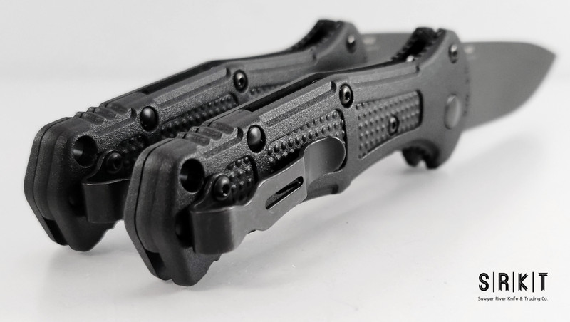 Benchmade Mini Claymore 9570BK New for 2023 Cobalt Gray D2 Blade ...