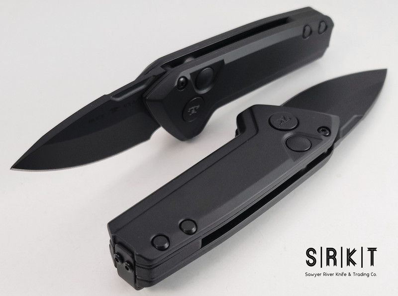 Buck Mini Deploy Blackout Auto 839BKS Cerakote S35VN Blade & Black ...