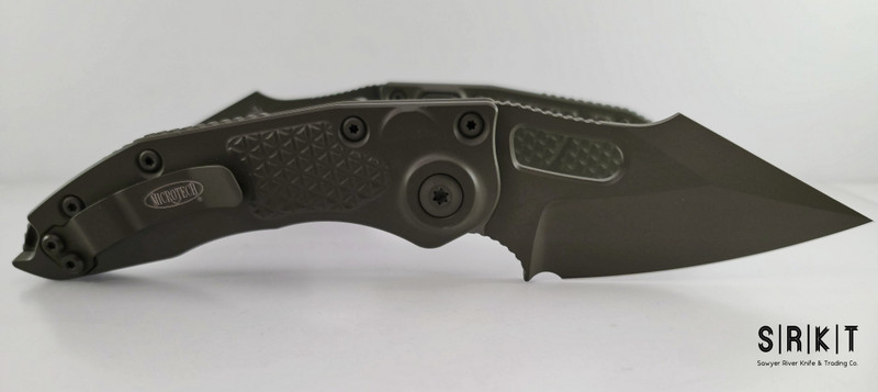 Microtech Stitch Auto OD 169-1COD OD Green Cerakote Coated M390 ...