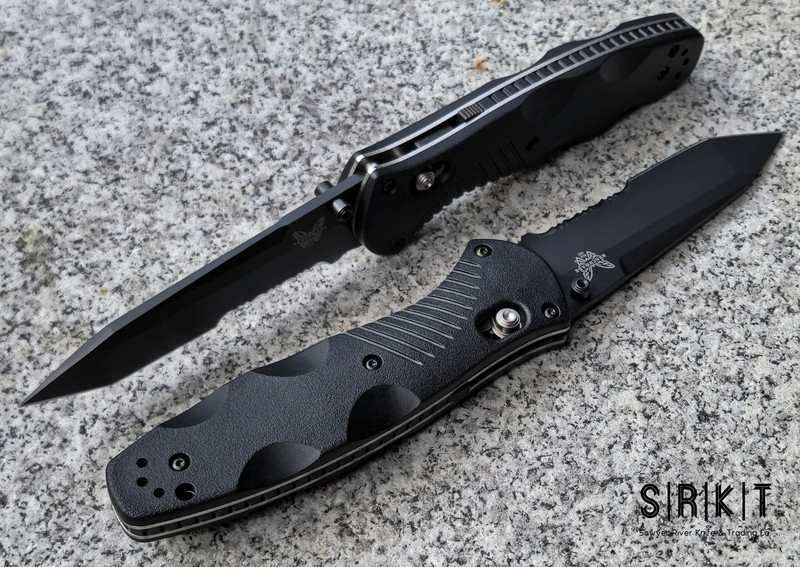 Benchmade Barrage 583SBK AXIS Lock Spring-Assist 3.6” 154CM Tanto Part ...