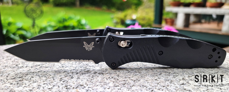 Benchmade Barrage 583SBK AXIS Lock Spring-Assist 3.6” 154CM Tanto Part ...