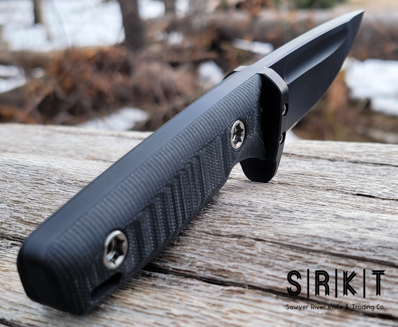 Medford Knife & Tool The Deep Fixed Blade – All Black Tactical CPM-20CV ...