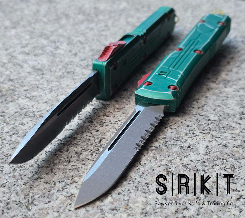 Microtech Signature Series Bounty Hunter Ultratech S/E OTF Auto 121 ...