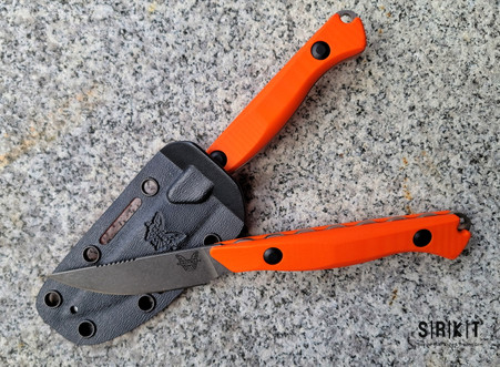 Benchmade Flyway 15700 Small-Game Fixed Blade Stonewash CPM-154 ...