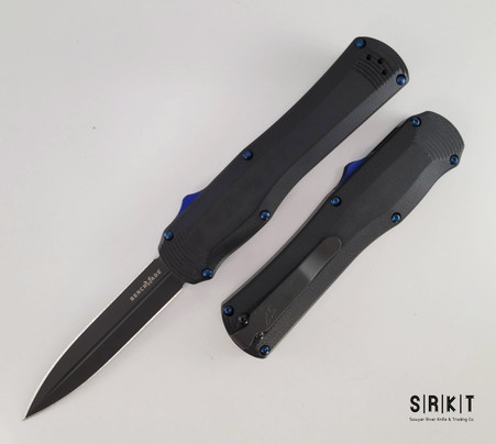 Benchmade Autocrat Tactical EDC 3400BK Black G-10 & S30V Dagger Blade w ...