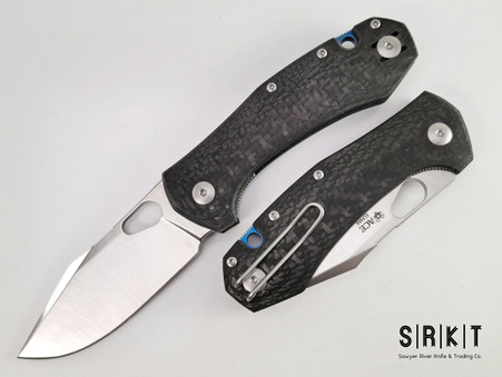 GiantMouse ACE Atelier Carbon Fiber & Satin Bohler ELMAX 2.9” Blade ...