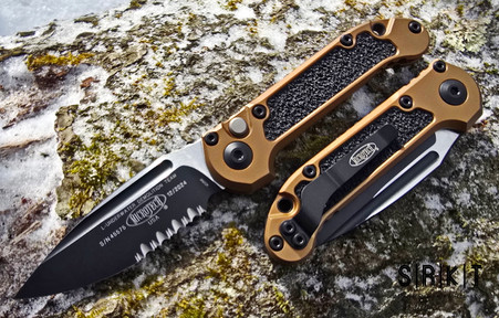 Microtech 2025 LUDT Auto Standard Drop Point 1135-2TA Black M390MK ...