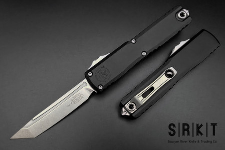 Microtech Ultratech Gen III ZBP T/E OTF 1123-10 @ SRKT Stonewash Dagger ...