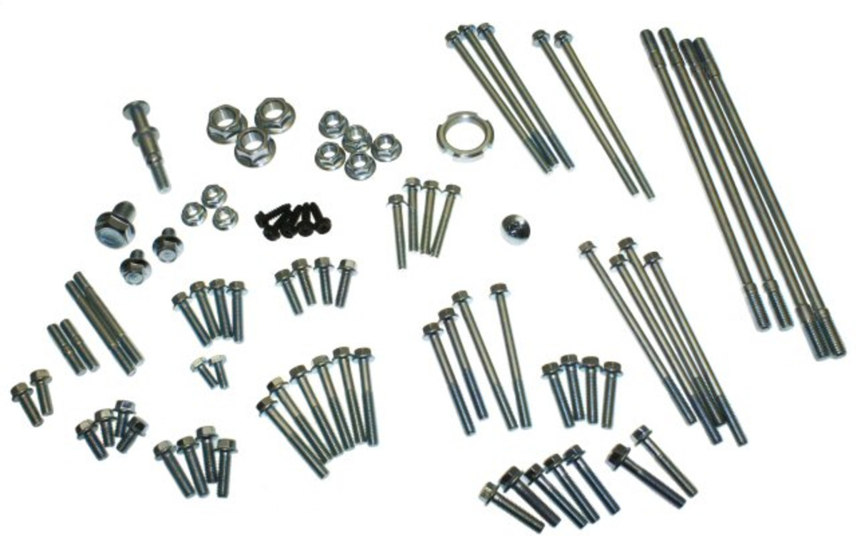 BOLT SET FOR GY6 150cc, 172cc, 180cc SCOOTER WITH STANDARD A-BLOCK ...