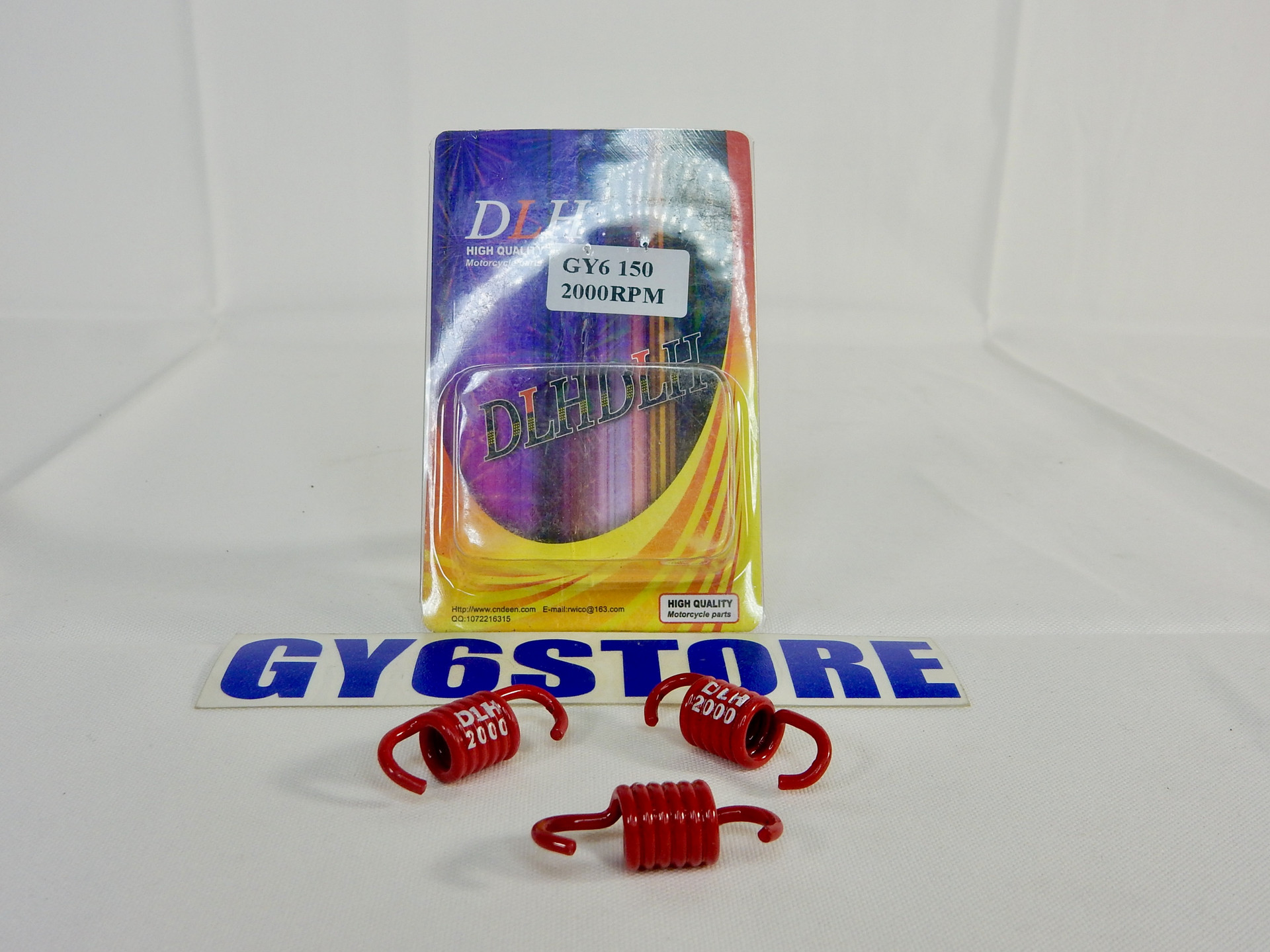 DLH CLUTCH SPRINGS (2000 RPM) FOR 150cc - 232cc GY6 MOTORS - GY6RACING